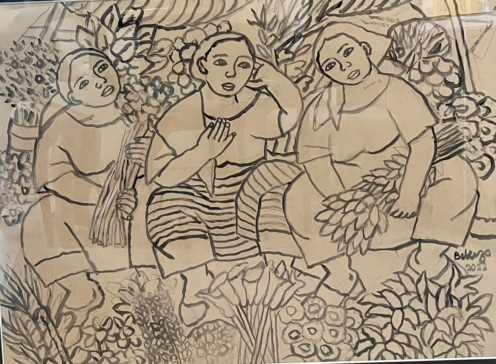 Norma Belleza - Sari-Sari sa Antipolo - drybrush Gallery - Philippine Art